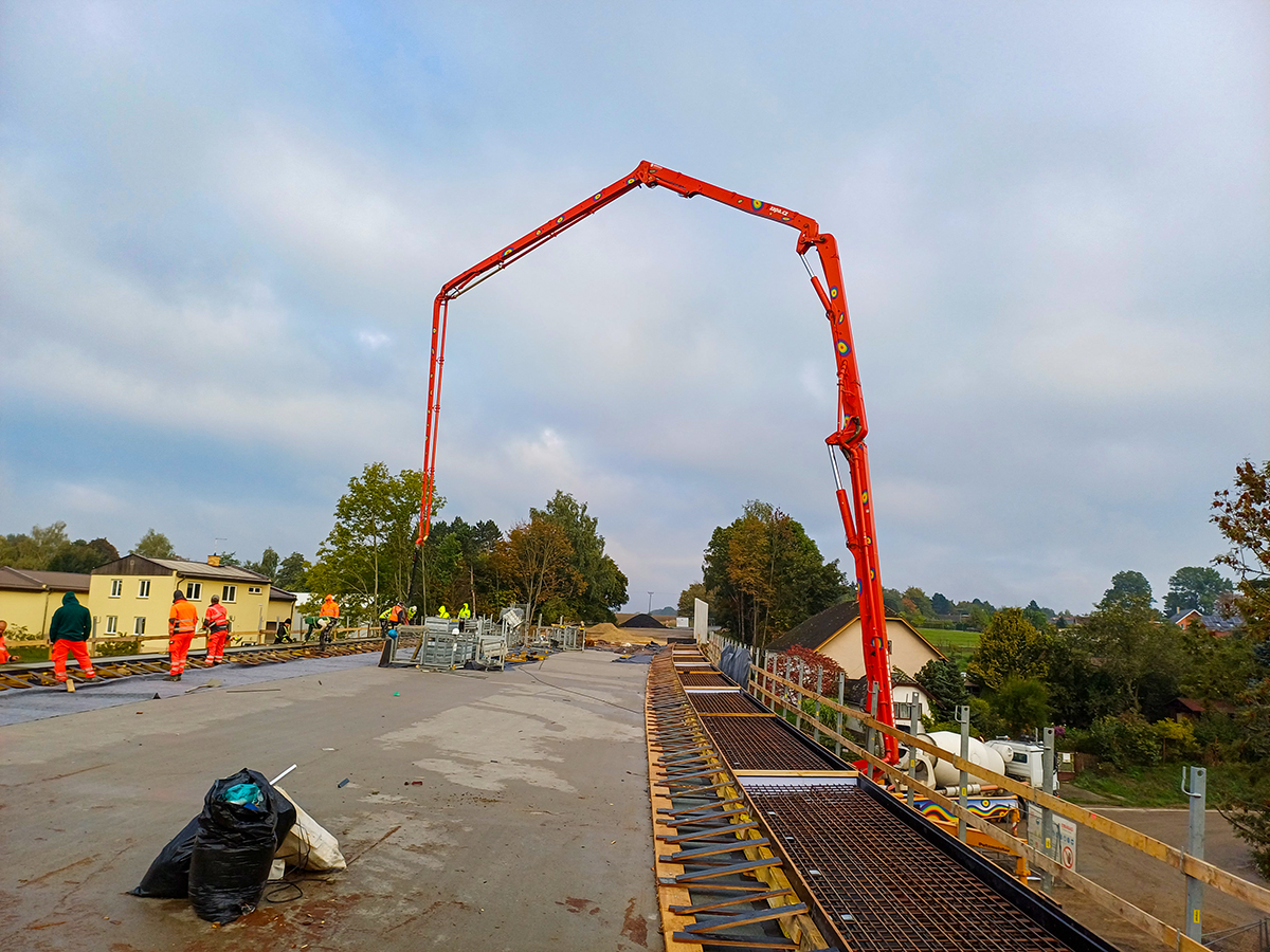 Rekonstrukce mostu v Habrech | ZAPA beton