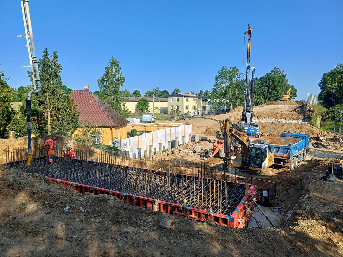 Rekonstrukce mostu v Habrech | ZAPA beton