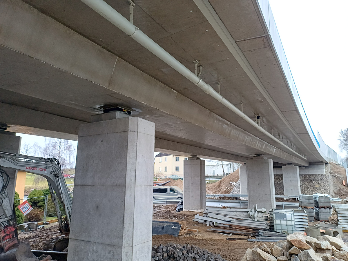 Rekonstrukce mostu v Habrech | ZAPA beton
